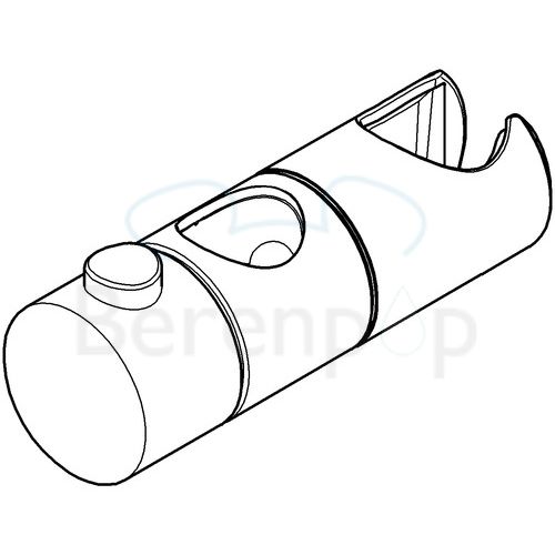 glijstuk - Grohe Euphoria - New Tempesta glijstuk chroom